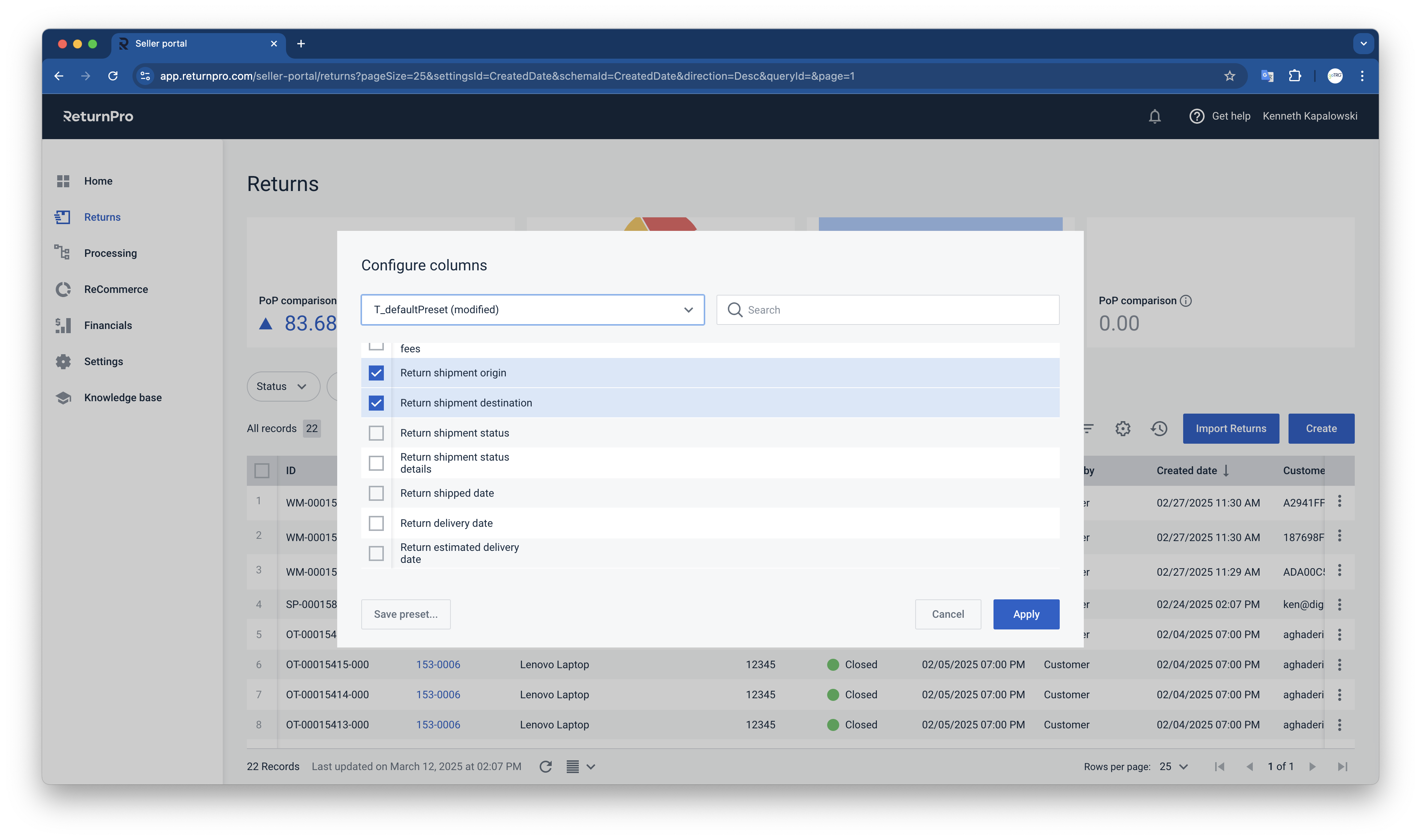 Returns - All Your Returns in One Place – ReturnPro