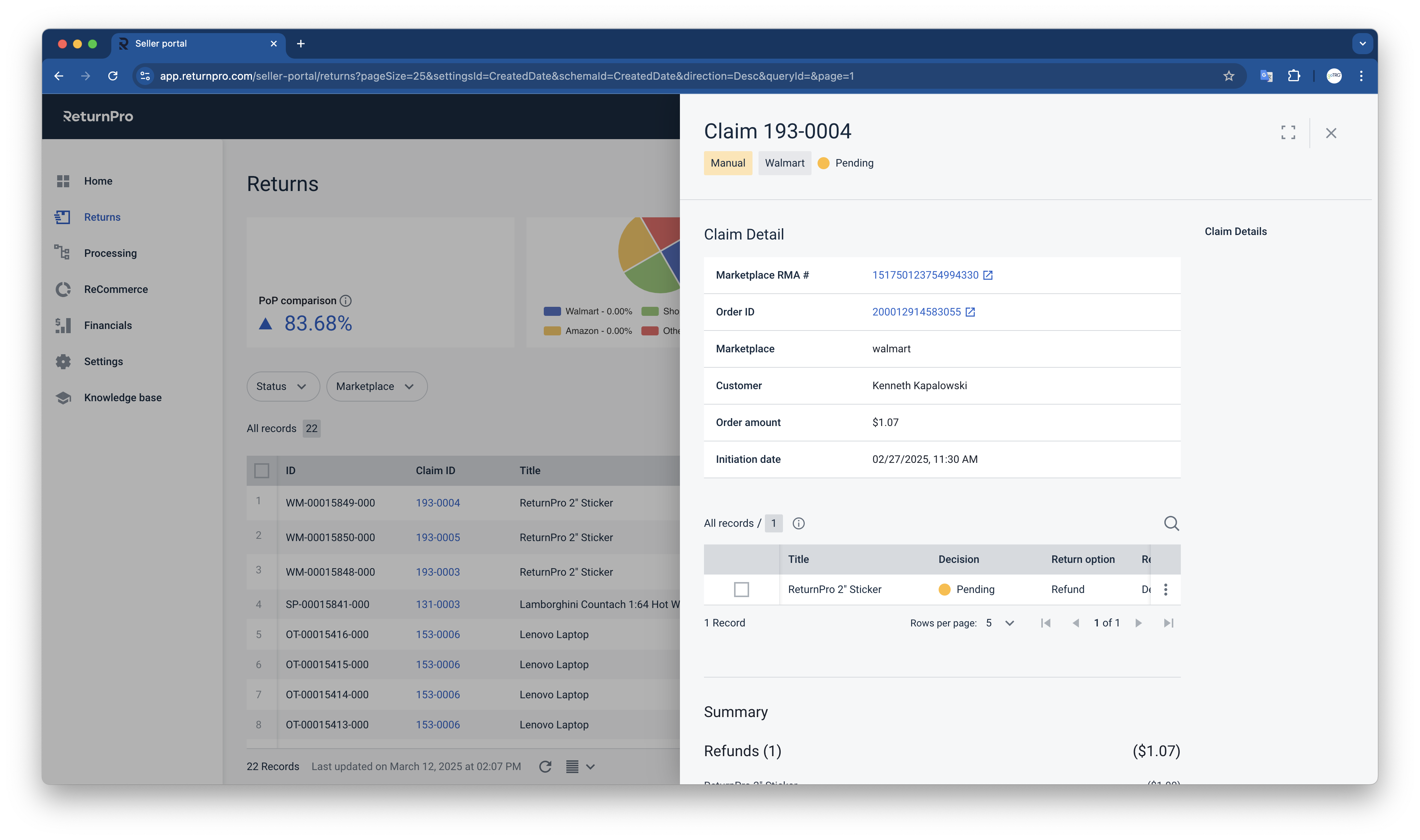Returns - All Your Returns in One Place – ReturnPro